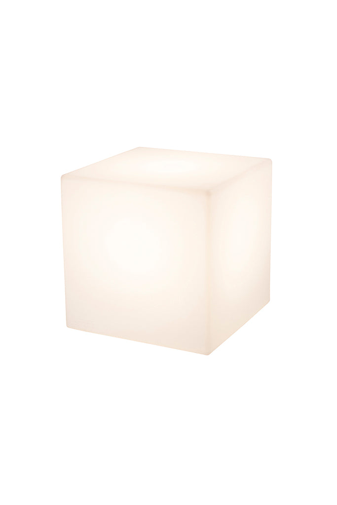 Warmweißer Leuchtwürfel Shining Cube – 8 seasons design